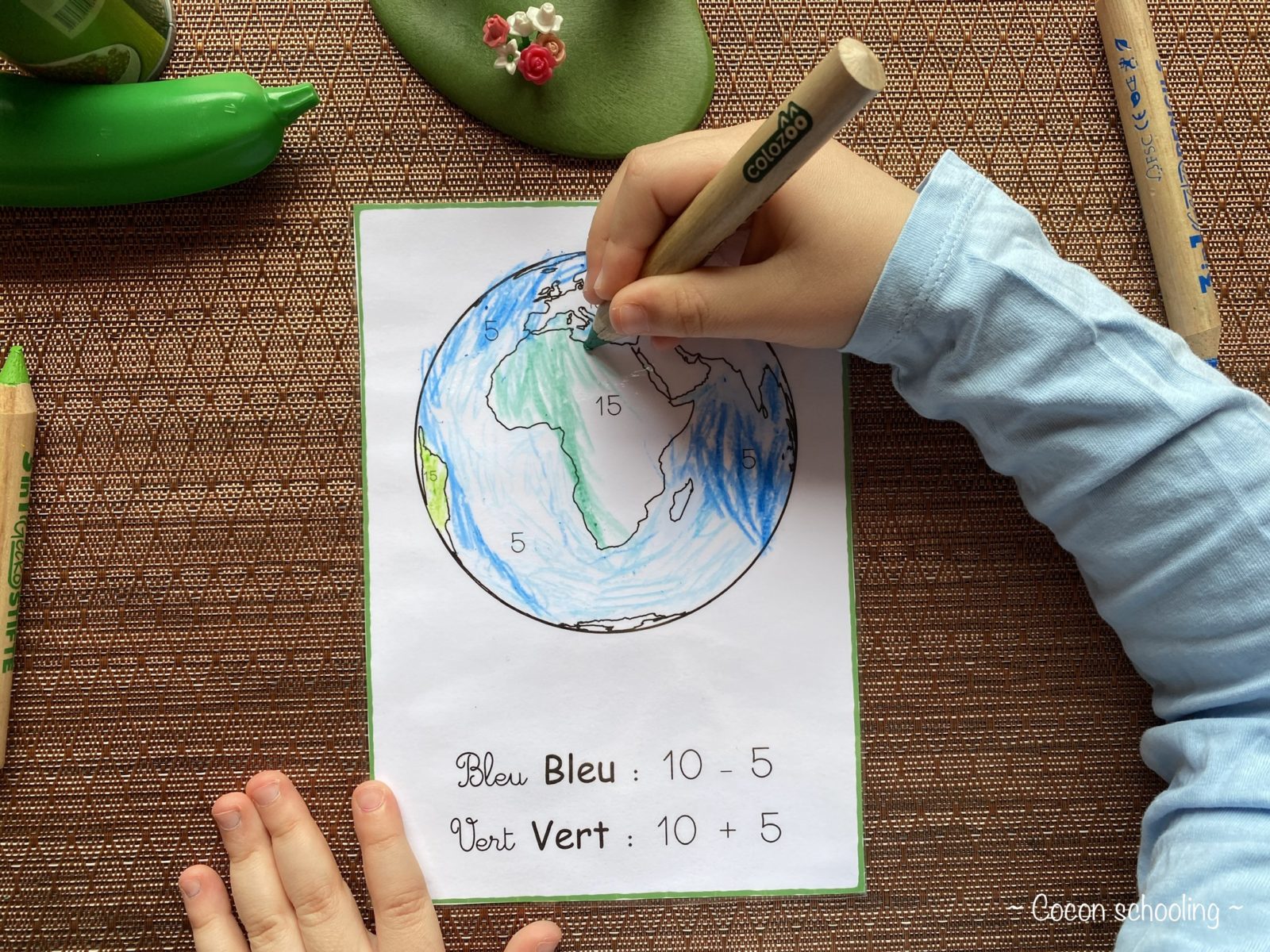 Thème: Le recyclage / l’écologie – Cocon-Schooling