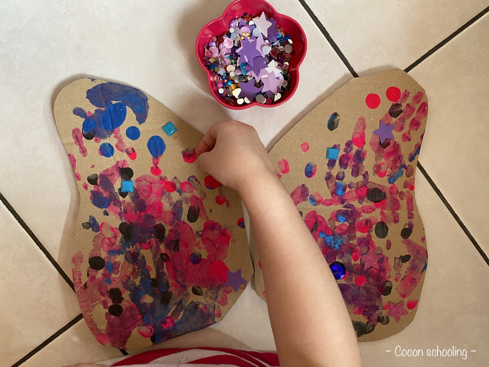 Thème: Les papillons – Cocon-Schooling