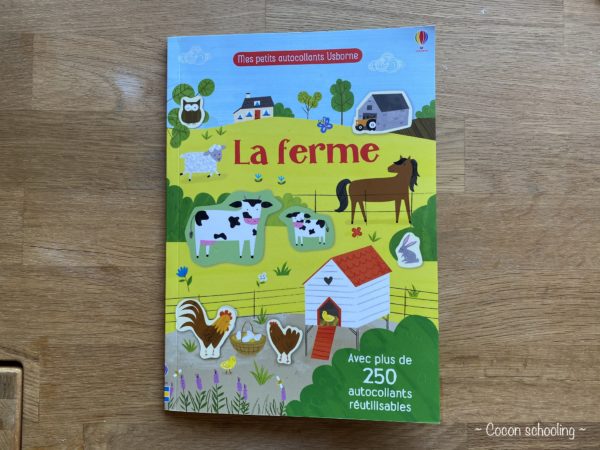 Thème: La ferme Zoom sur les vaches – Cocon-Schooling
