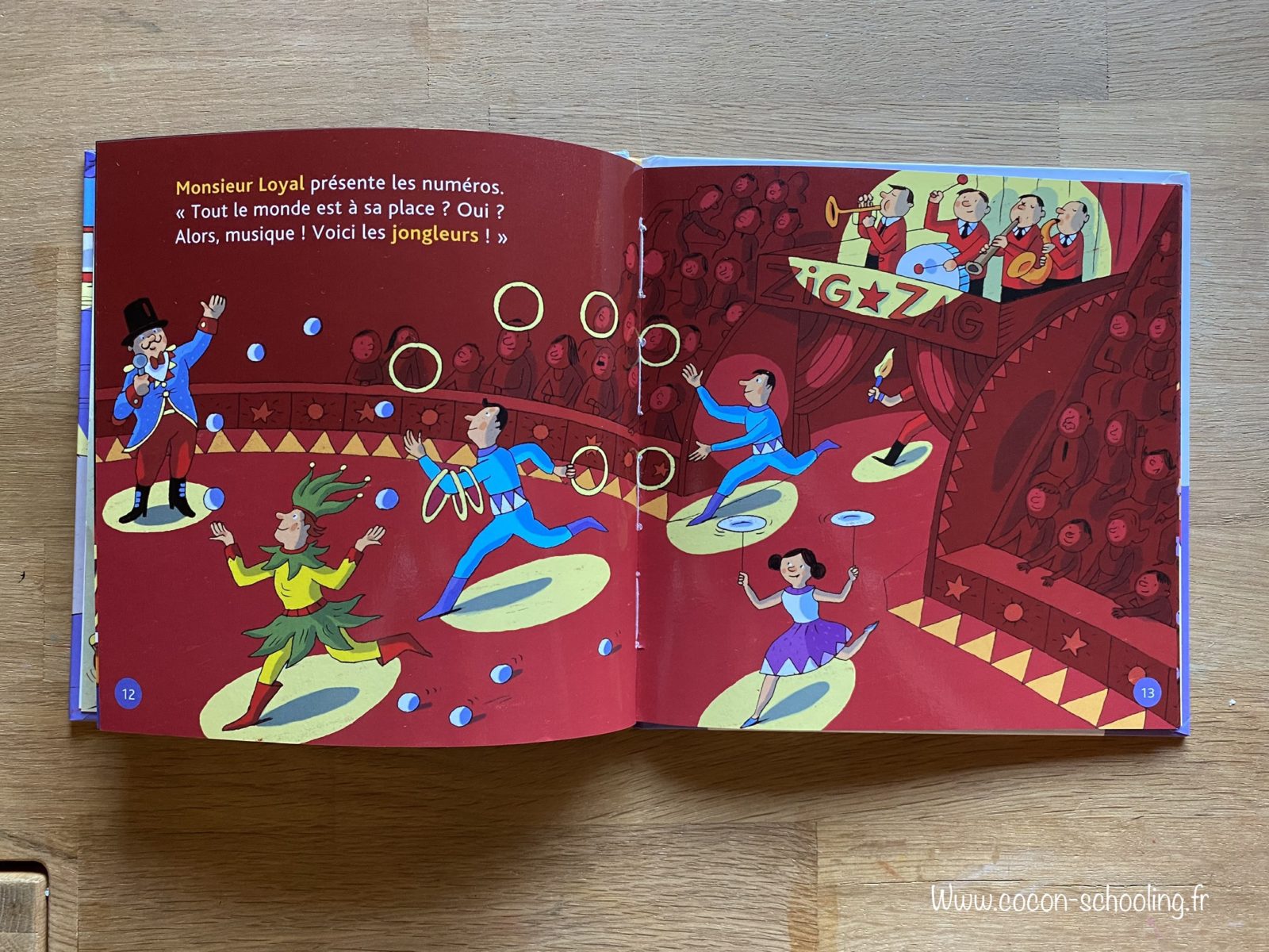 Thème: Le cirque – Cocon-Schooling
