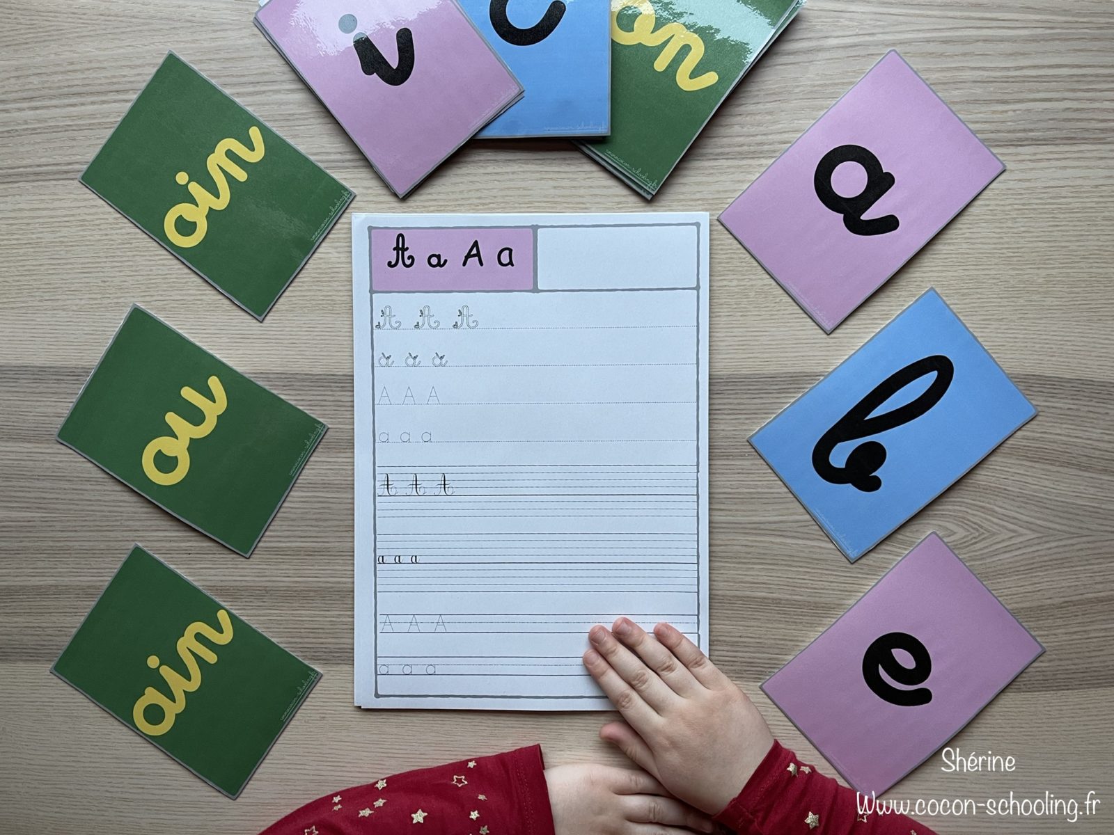 Cahier d’écriture – Cocon-Schooling