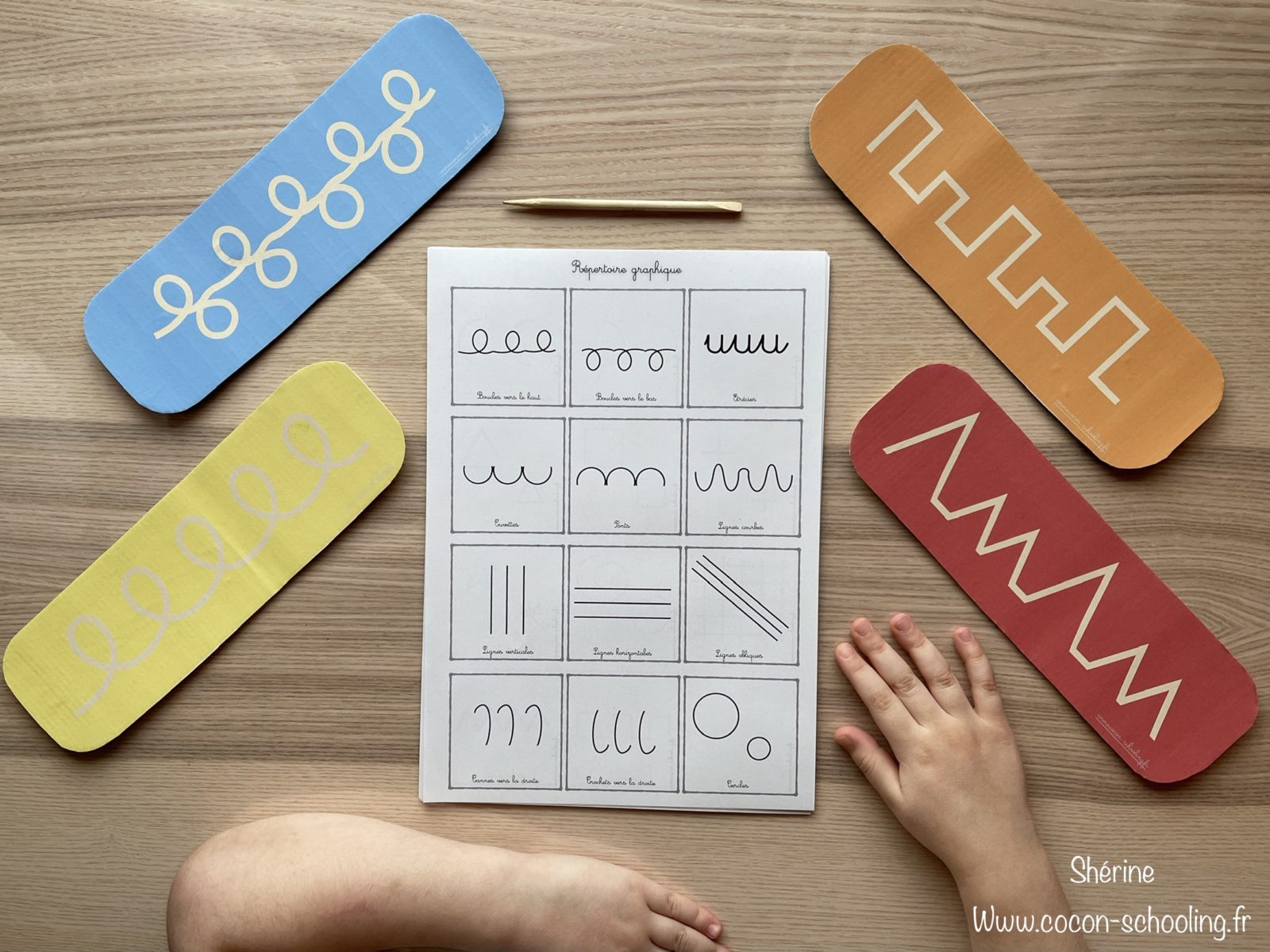 Cahier de graphisme – Cocon-Schooling