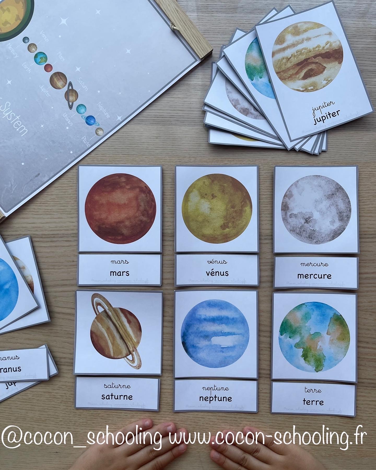 Le système solaire – Cocon-Schooling