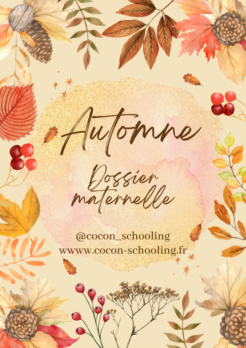 Livret de l’Automne maternelle – Cocon-Schooling