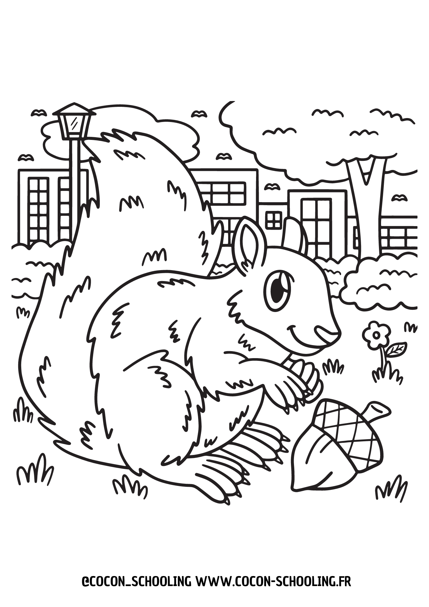 Mes coloriages d’automne – Cocon-Schooling