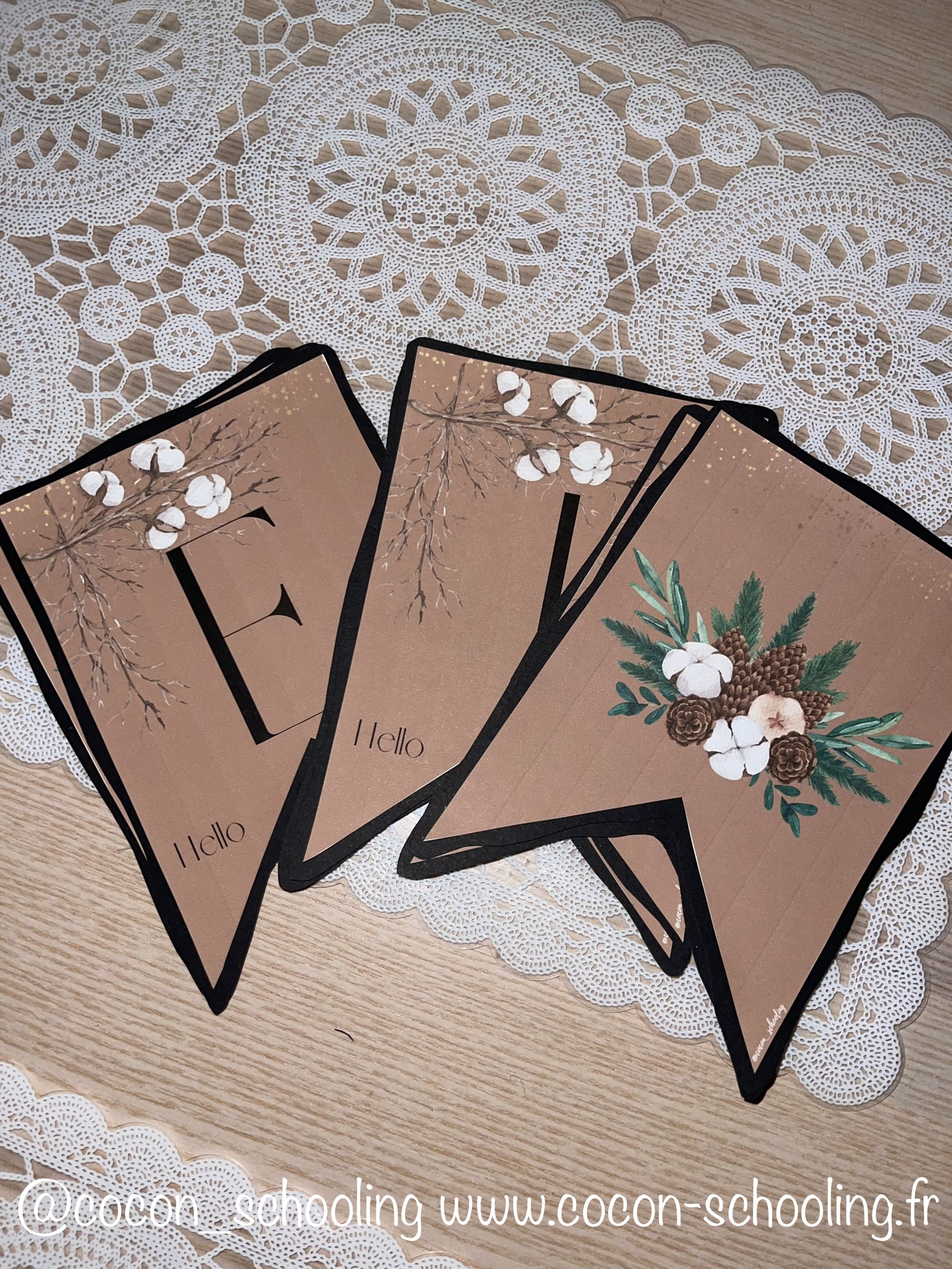 Banderole hiver – Cocon-Schooling