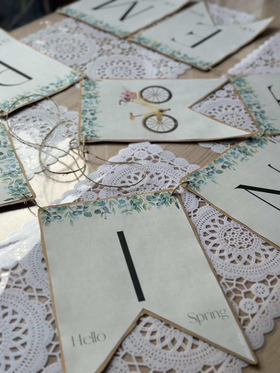 Banderole Printemps – Cocon-Schooling