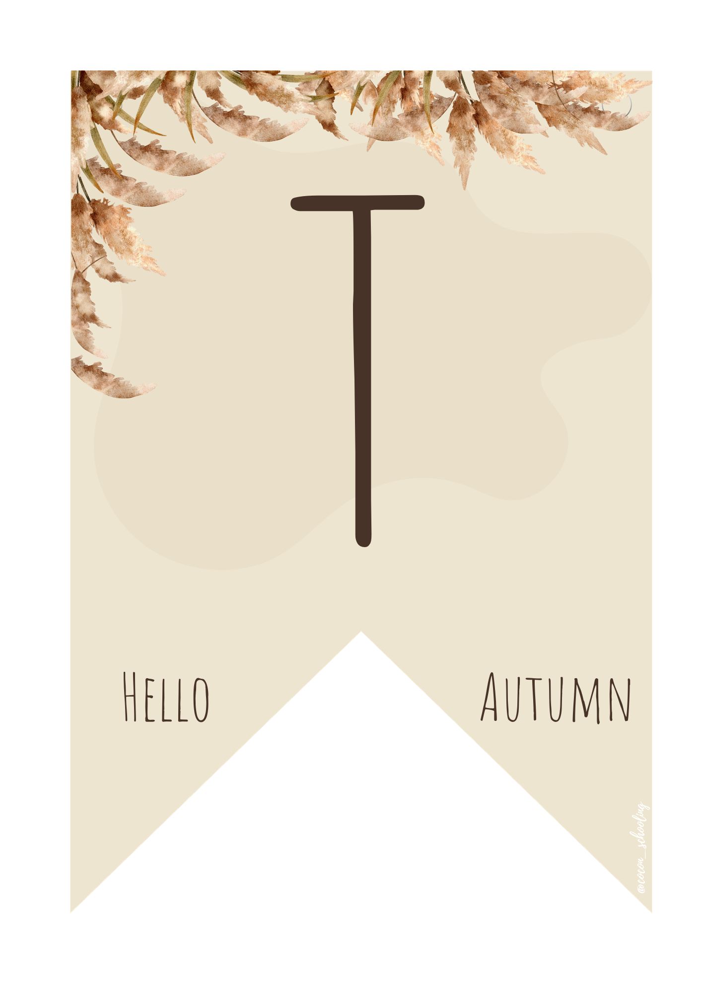 Banderole Automne – Cocon-Schooling