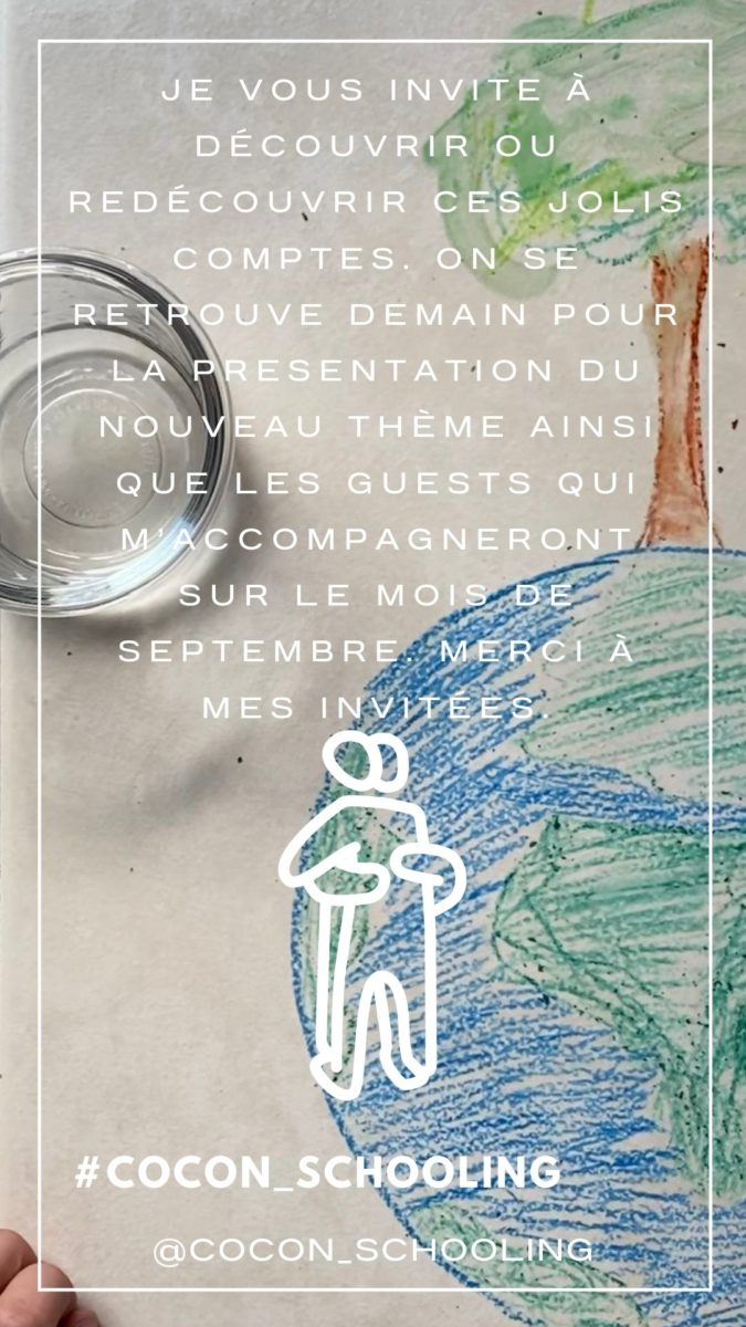 Selection des 6 ateliers sur le thème « L’apprentissage » – Cocon-Schooling