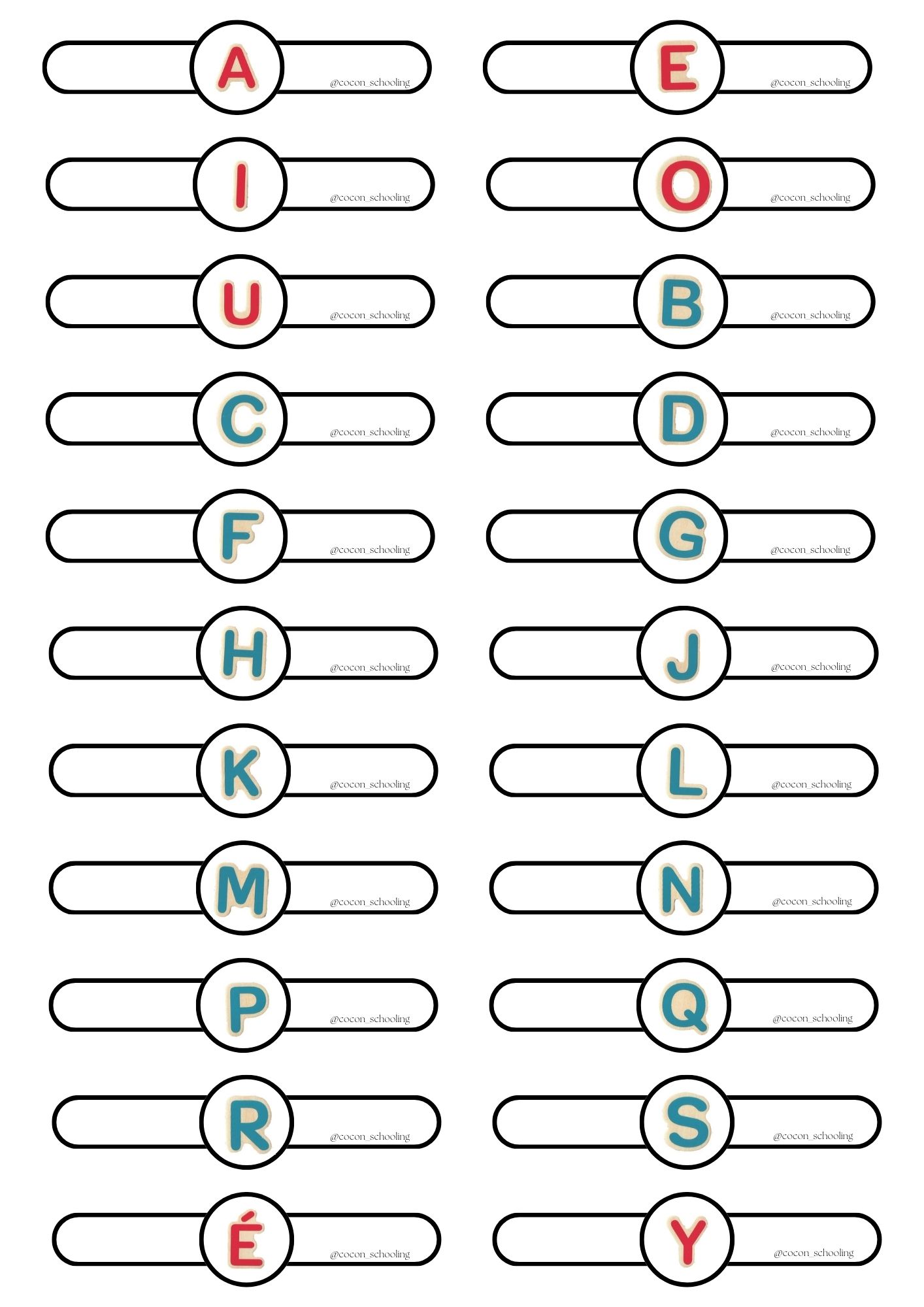 Jeu des sons – Cocon-Schooling