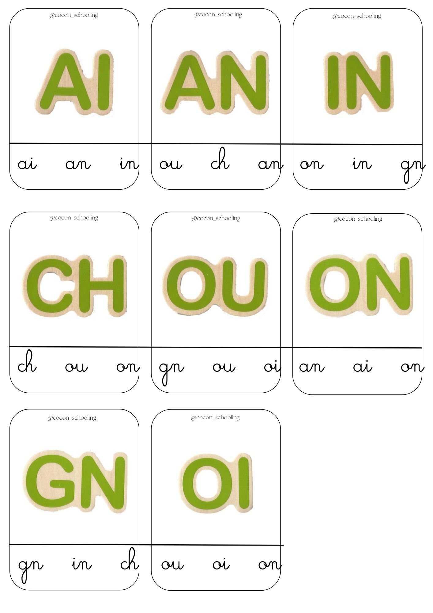 Sons complexes cartes pinces – Cocon-Schooling